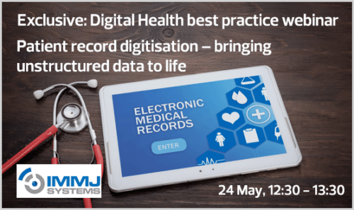 Patient record digitisation - bringing unstructured data to life | Digital Health